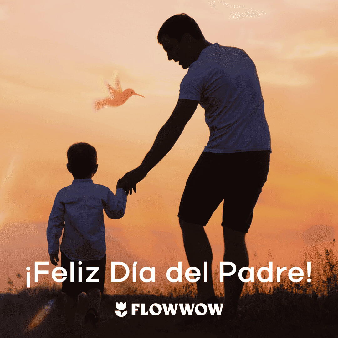 Tarjeta del Día del Padre gratis | Flowwow