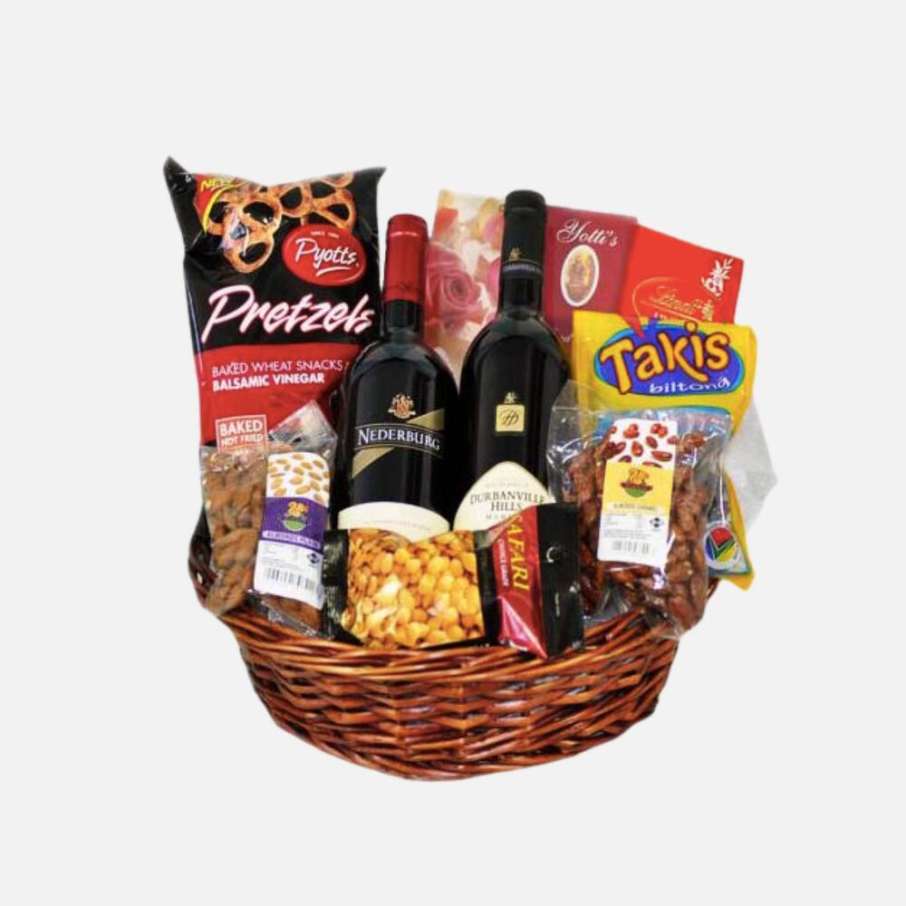 Biltong and Snacks Flowers Hermanus Province of the Western Cape South Africa buy at a price of 63.08 USD Gift Baskets Sets on Izami Florist with delivery Flowwow