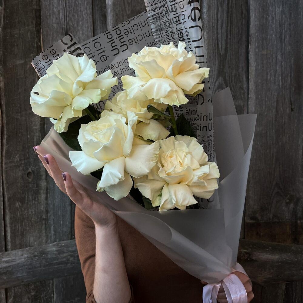 Французские розы премиум FM064, Цветы Москва, Московская область ...