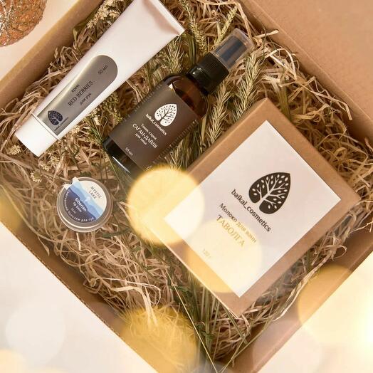 Подарочный набор натуральной косметики Baikal Cosmetisc макси ...