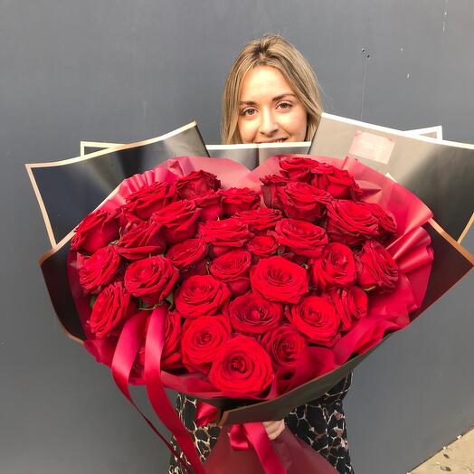 Deluxe roses heart, Flowers London, England, Great Britain, buy at a ...