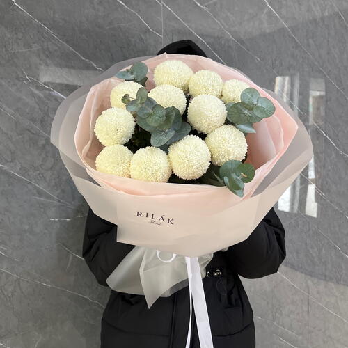 Mono Momoko White 11 Euca, Цветы в Костанае, купить по цене 20100 KZT ...